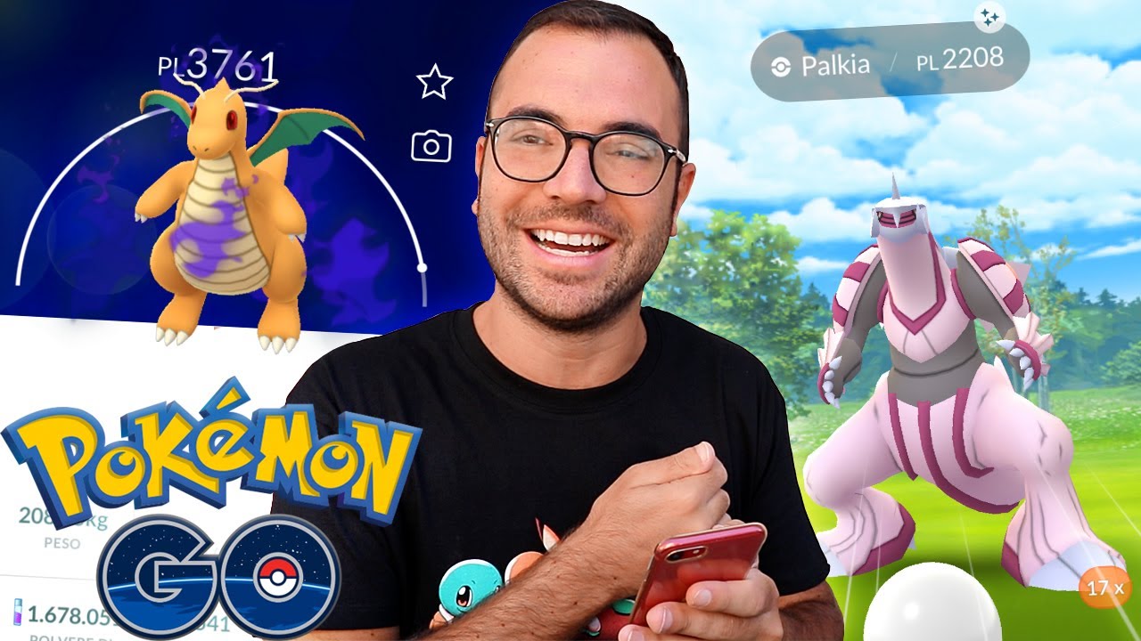 SHADOW DRAGONITE DEVASTA PALKIA E LO CATTURO SHINY! - Pokémon GO - YouTube