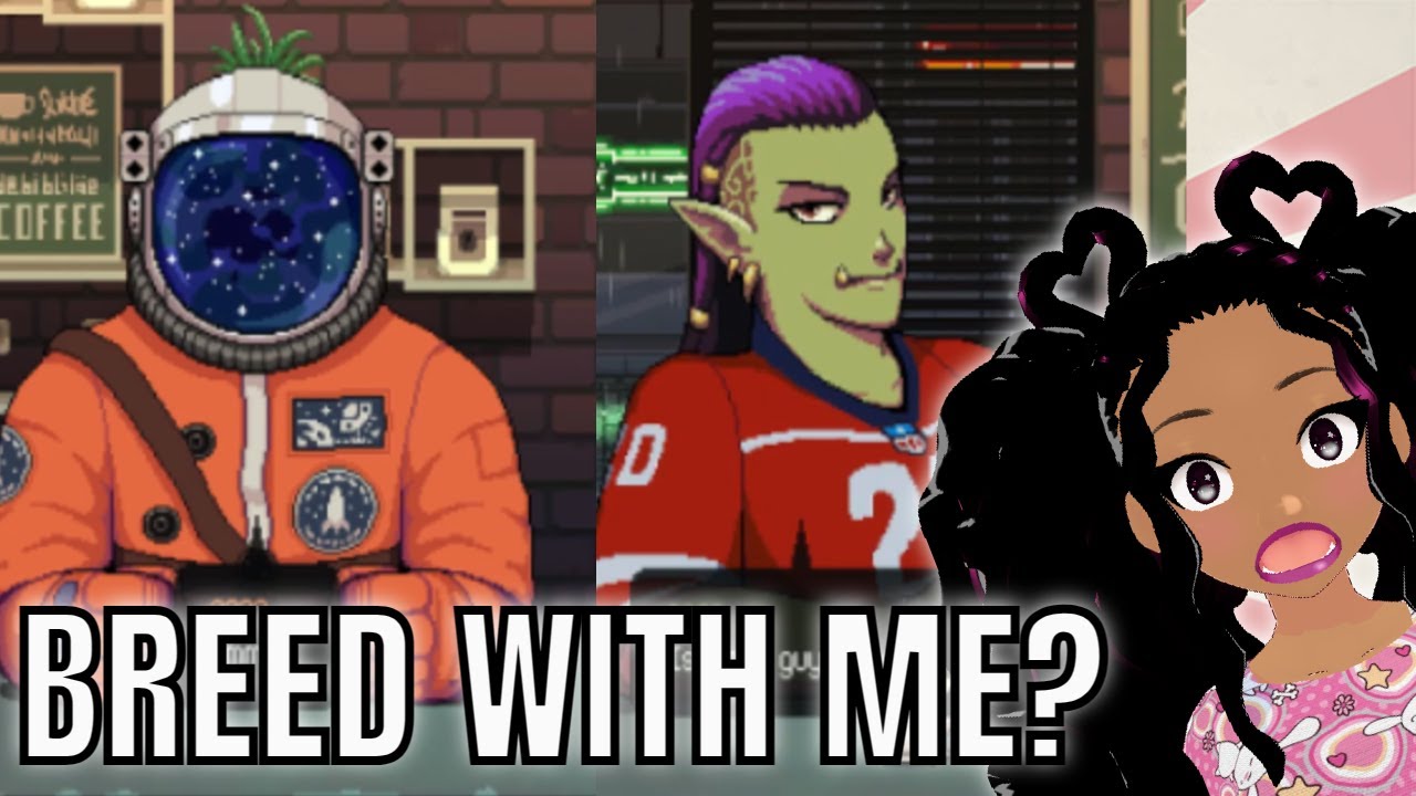 Dating a Spaceman? | Coffee Talk Part 5 | Cozy Games - YouTube