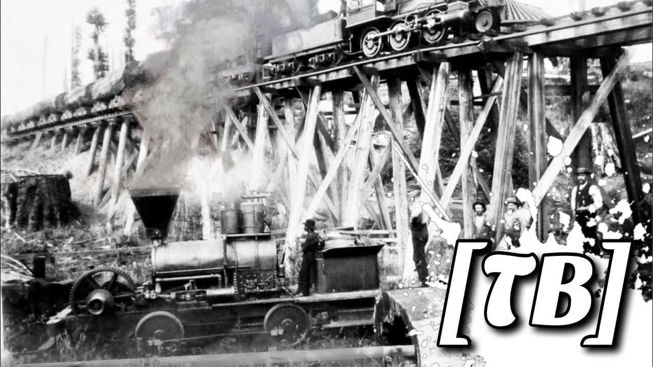 Dash & Bash were REAL?? Bear Harbor Lumber Company's Locomotive #1 ...