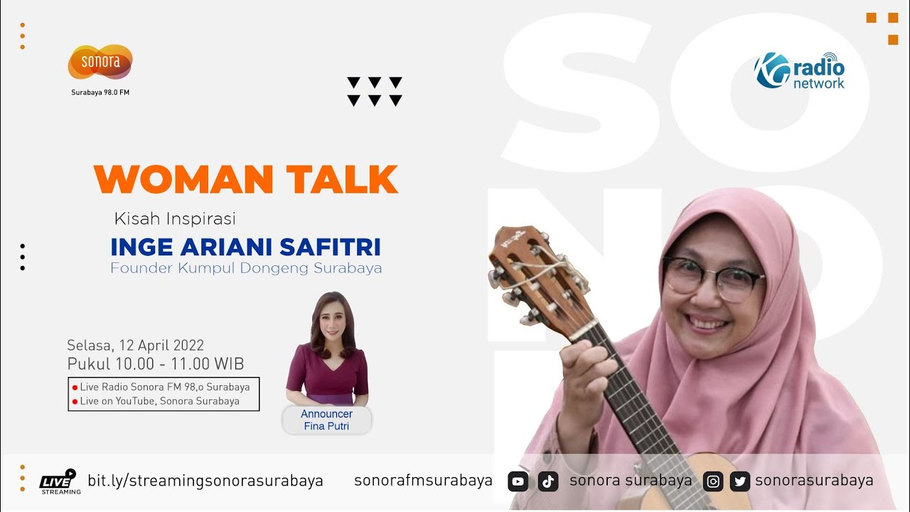 WOMAN TALK | KISAH INSPIRASI INGE ARIANI SAFITRI | 12 APRIL 2022 - YouTube