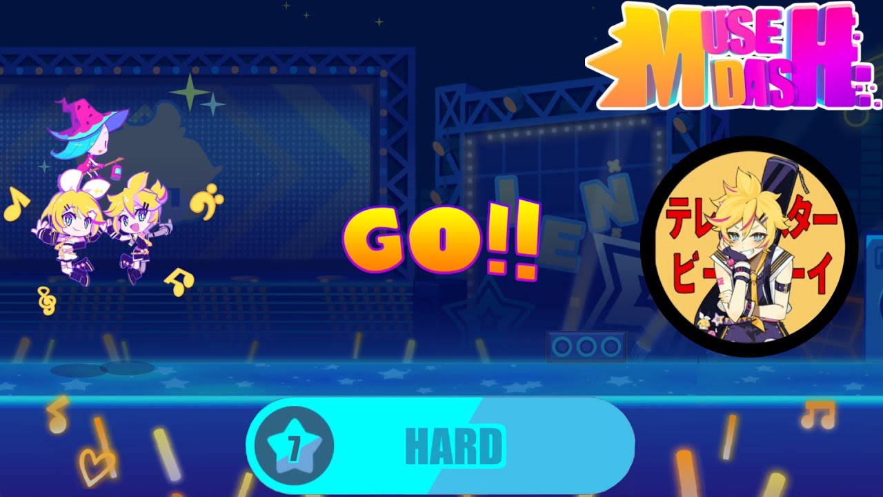 Muse Dash- テレキャスタービーボーイ. すりぃ feat. Kagamine Ren. Kagamine Rin & Len ...