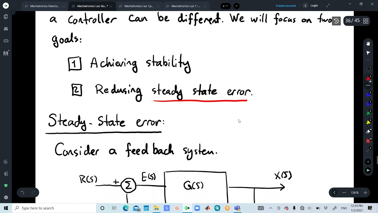 Introduction To Mechatronics Lecture 5 YouTube