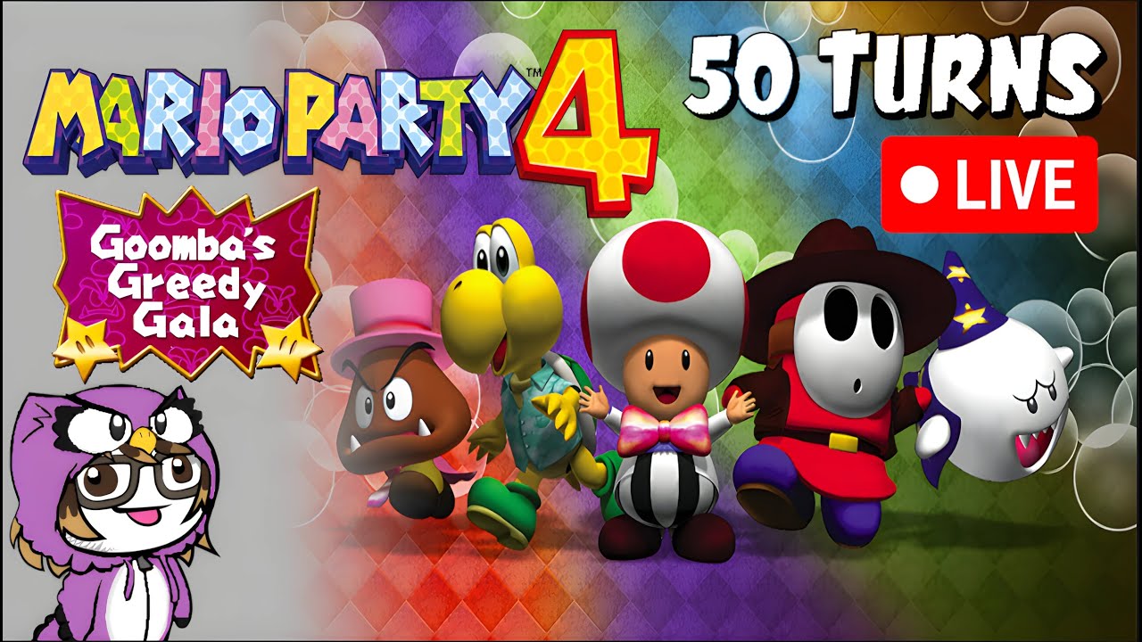 Mario Party 4: Goomba's Greedy Gala (50 Turns) - YouTube