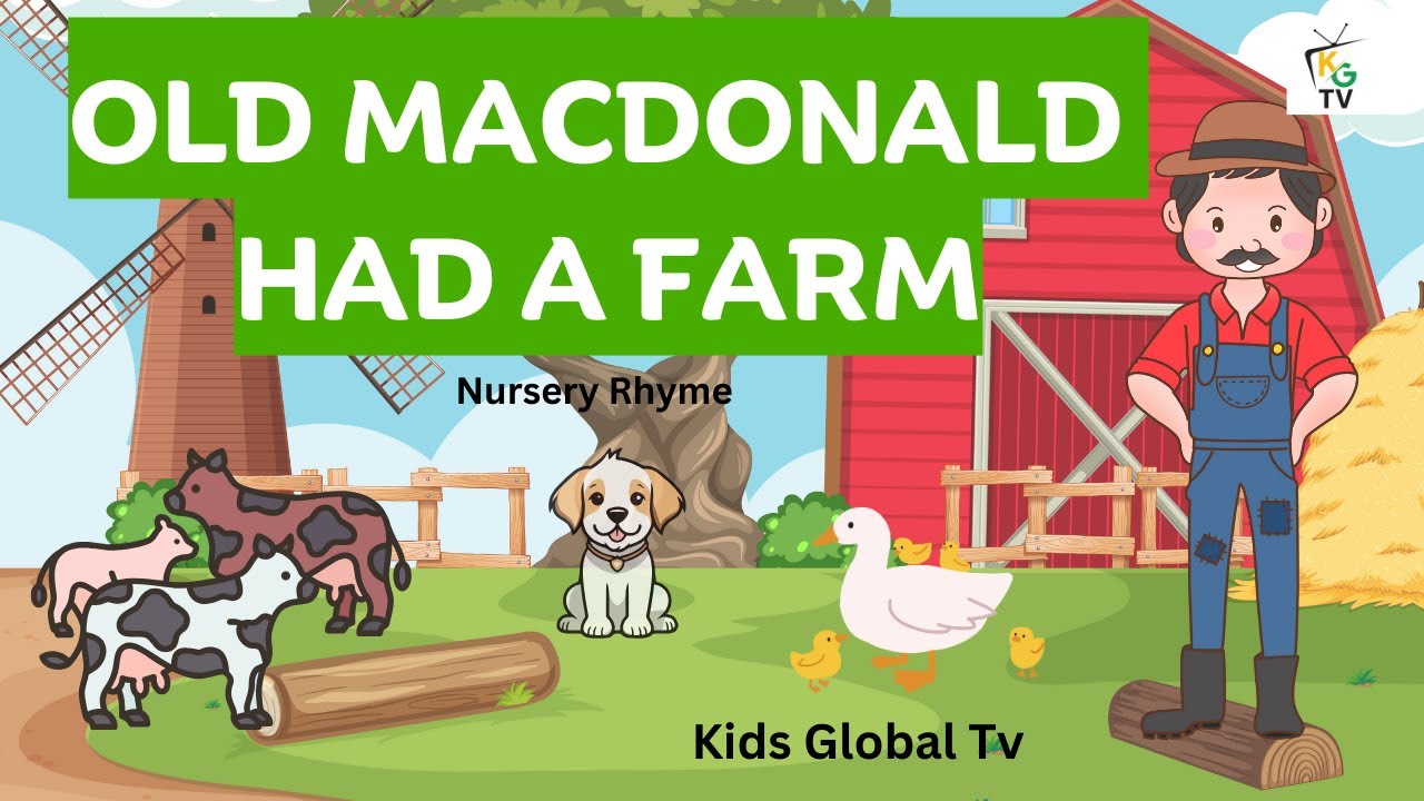 Old MacDonald had a farm| Nursery Rhyme #education #learning # ...