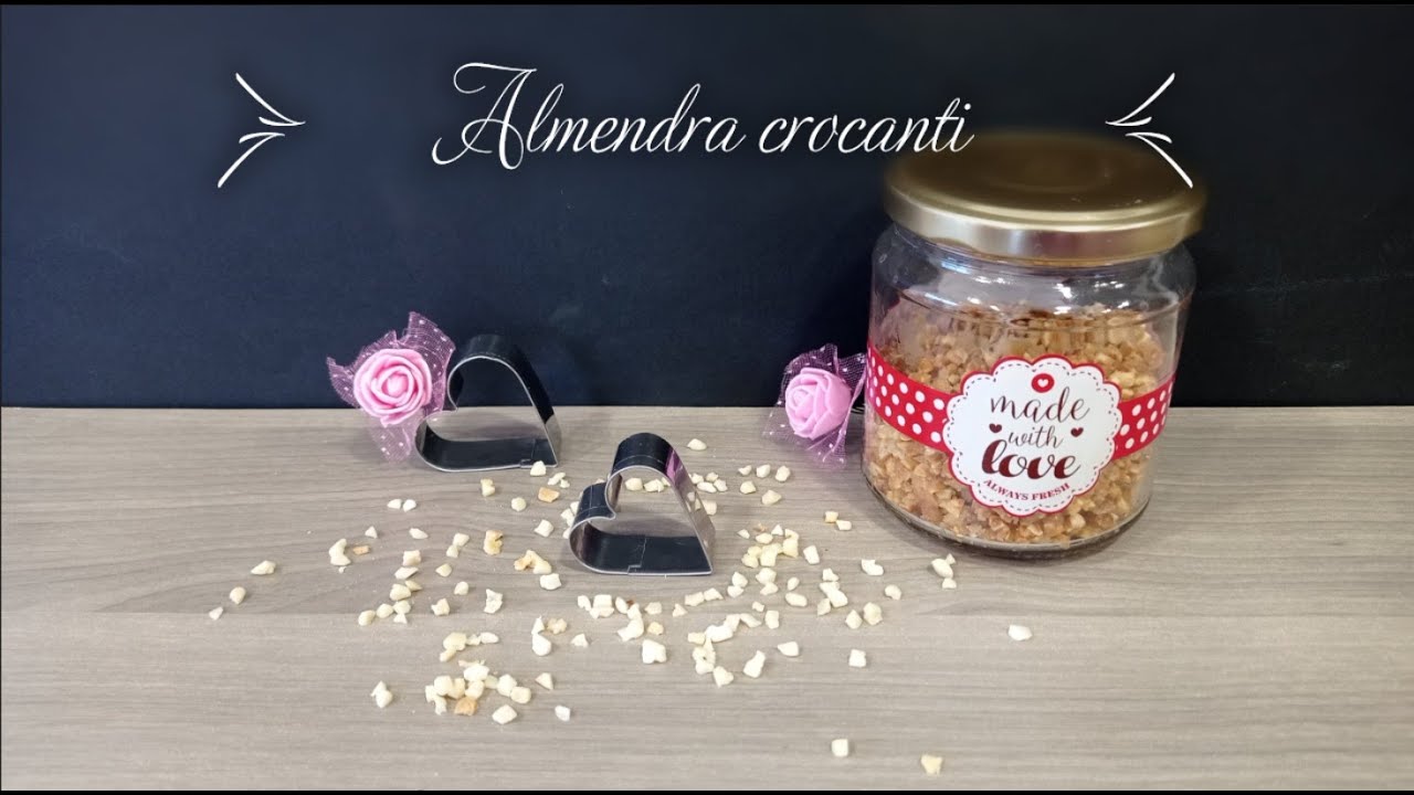 Cómo hacer almendra crocanti muy fácil - YouTube