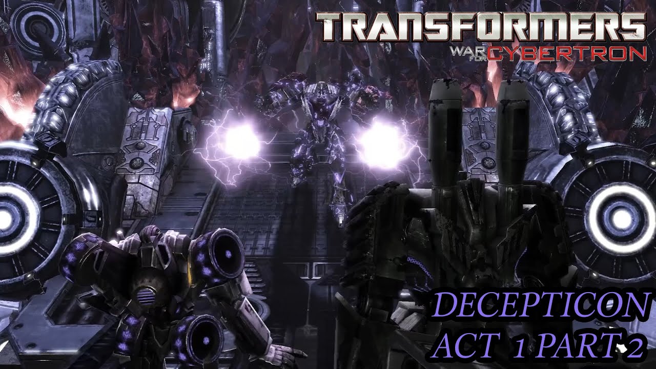 Transformers War For Cybertron | Decepticons Campaign | Act 1 Part 2 ...