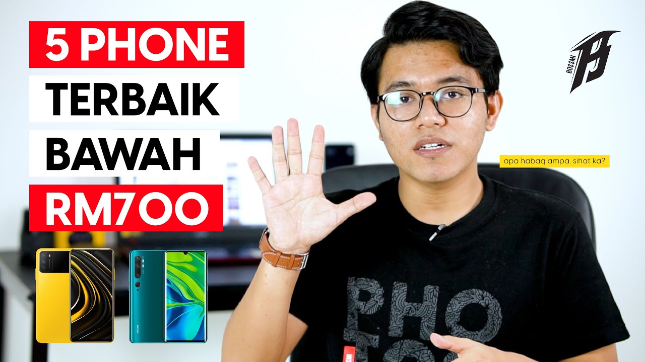 5 Smartphone Terbaik Bawah RM700!!! 2021 - YouTube