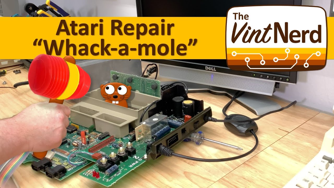Bad Atari 800 POKEY Chip? Bad 6520 PIA Chip? Bad Salsa?!? - YouTube