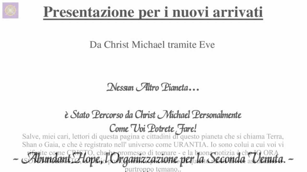 CHRIST MICHAEL DI NEBADON - YouTube
