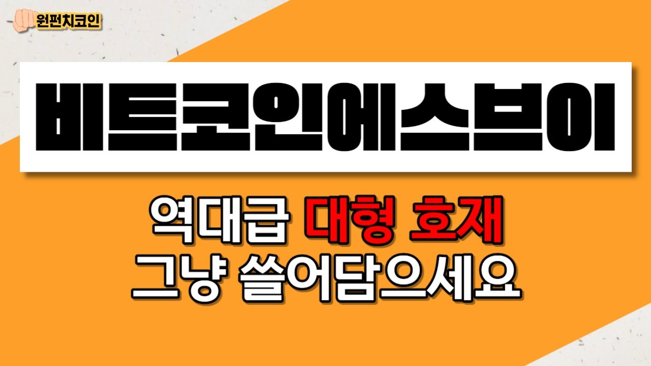 비트코인에스브이 역대급 대형 호재 그냥 쓸어담으세요 비트코인에스브이코인비트코인에스브이코인전망비트코인에스브이코인매수가비트코인에스브이코인비트코인에스브이코인