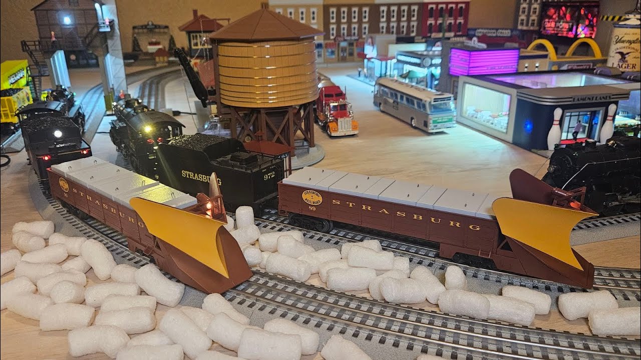 Strasburg Railroad Heavy Duty Snowplow - MTH O Gauge Trainworld ...