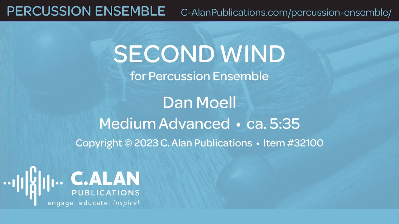 Second Wind (Percussion Ensemble 8) - Dan Moell - YouTube