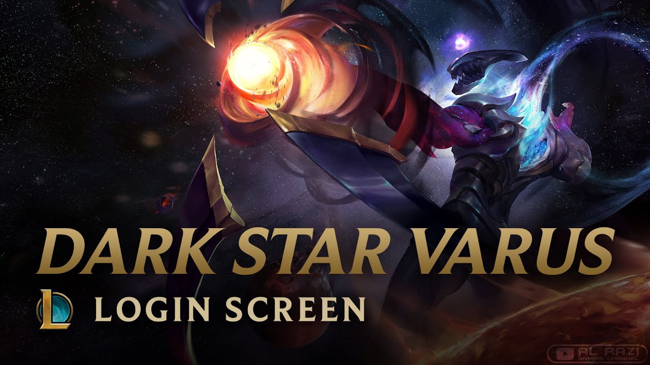 Dark Star Varus | Login Screen | Animated 60fps - League of Legends ...