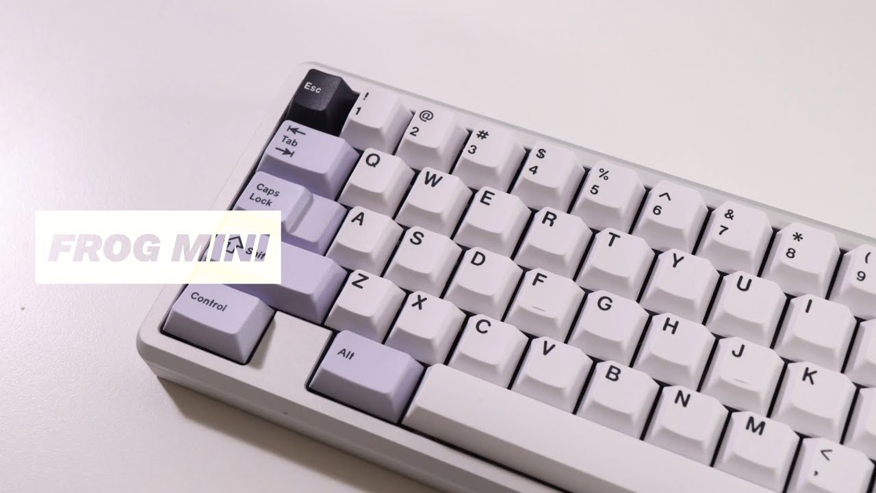 Frog Mini keyboard (feat. SWK Catmint) 첫 클래키 키보드 - YouTube