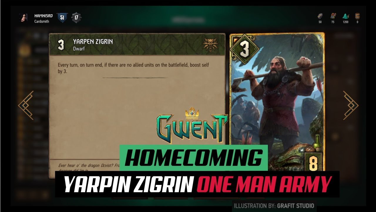#8 Gwent Homecoming | Yarpin Zigrin: One Man Army - YouTube