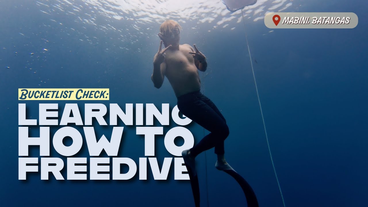 First Freediving Experience in Mabini, Batangas | Beginner’s Class & Underwater Adventure - YouTube