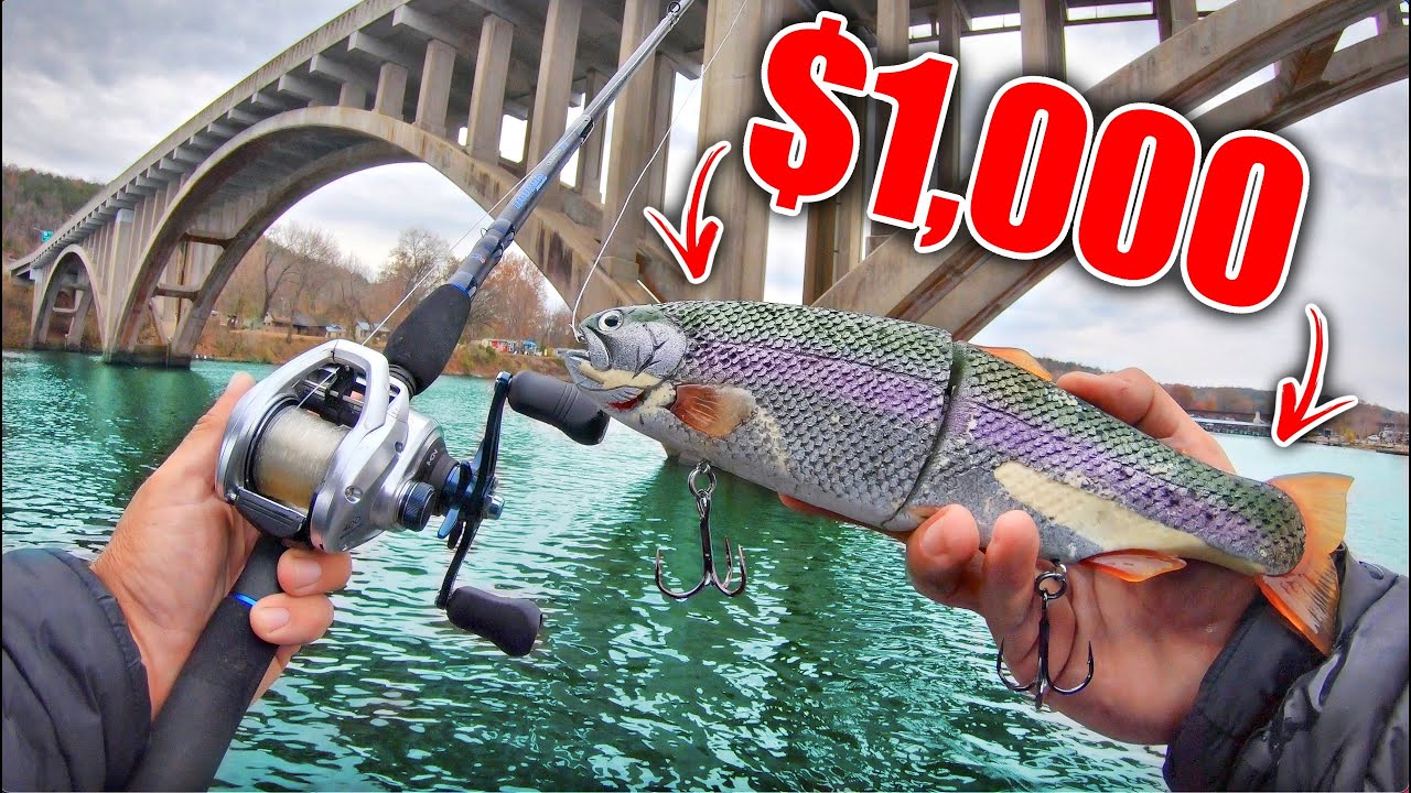 Fishing With the Most EXPENSIVE Swimbait I Own! (It WORKED!!) - YouTube