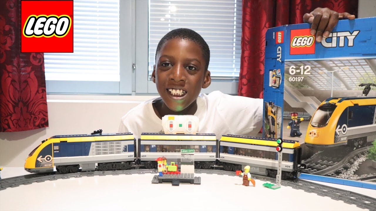 LEGO City 60197: Passenger Train with Powered Up Remote Control! Very ...