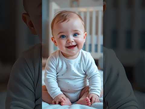 Bebek Mavi Gözleriyle Müziğe Ayak Uyduruyor! 💙🎶