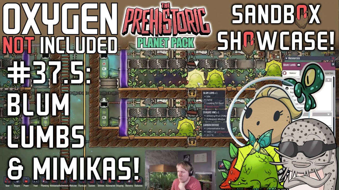 How To Ranch Blum Lumbs With Mimikas In ONI: Spaced Out! Sandbox ...