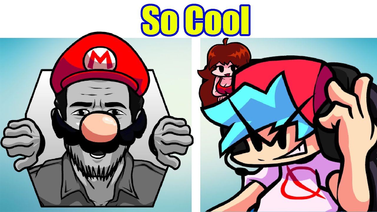 Friday Night Funkin' VS Mario's Madness V2 - So Cool (FNF Mod) (Mario ...