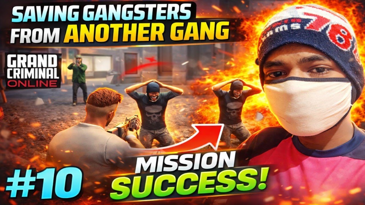 😆 I SAVED GANGSTER FROM CHAPRI GANG IN GRAND CRIMINAL ONLINE HINDI ...