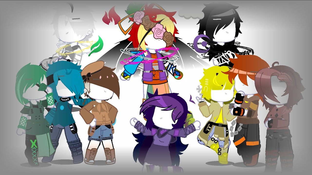 The colors Gacha club - YouTube