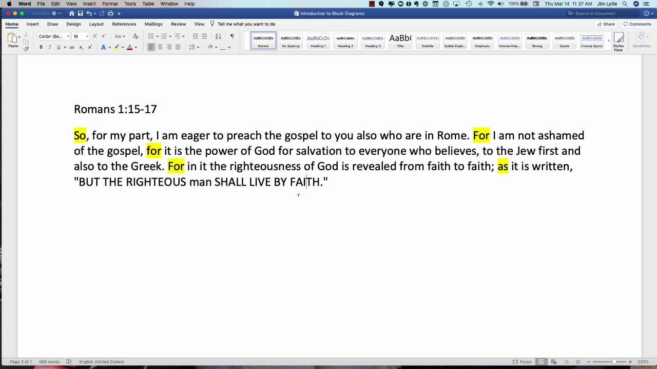 Block Diagramming 1 - YouTube