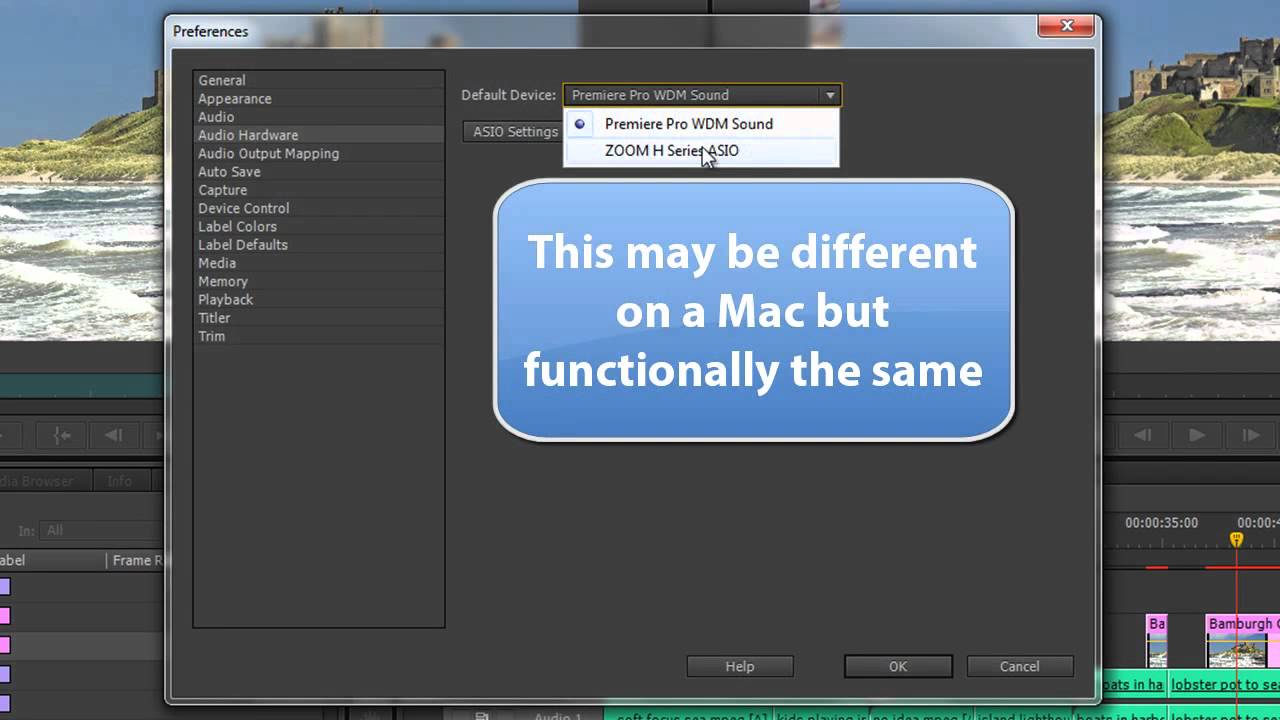 Premiere Pro Basics (CS6 & above): 8 Preferences - YouTube