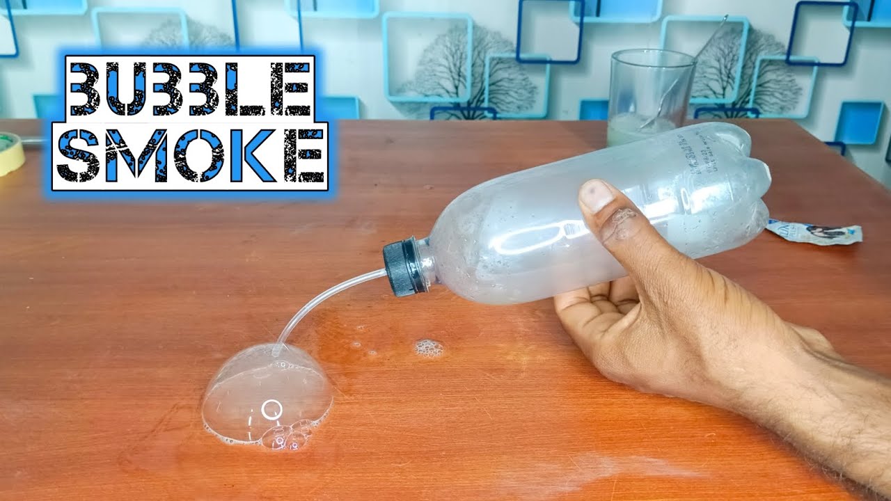 How To Make Smoke Bubble At Home ? इन दो चीजों से बनेगा ! A Plus ...