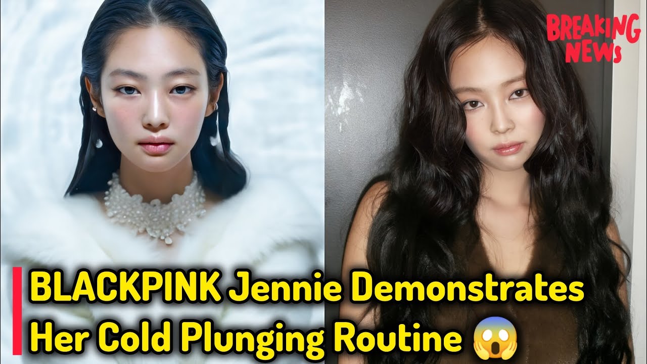 Blackpink Jennie Demonstrates Her Cold Plunging Poutine 😱🥰 - YouTube