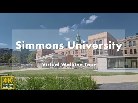 Simmons University - Virtual Walking Tour [4k 60fps]