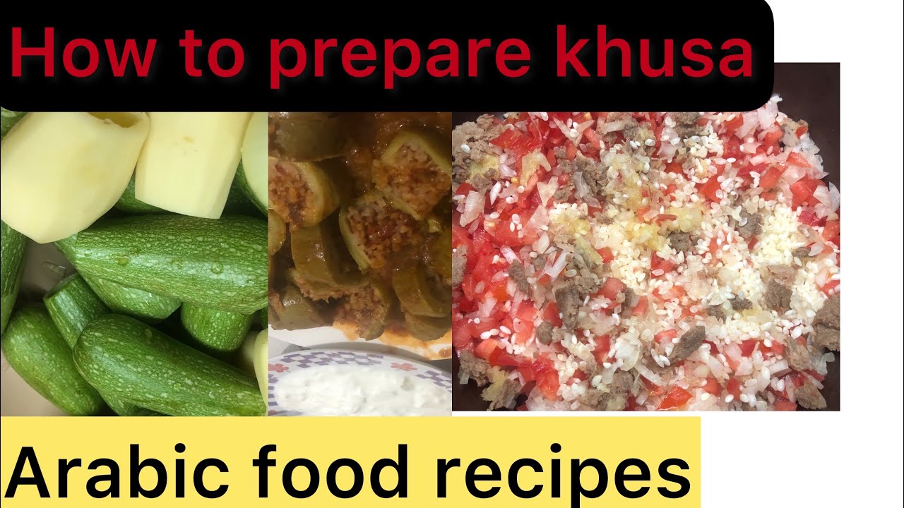 How to make khusa //Arabic food// #khusa #arabicfood #arabicfoodrecipe ...