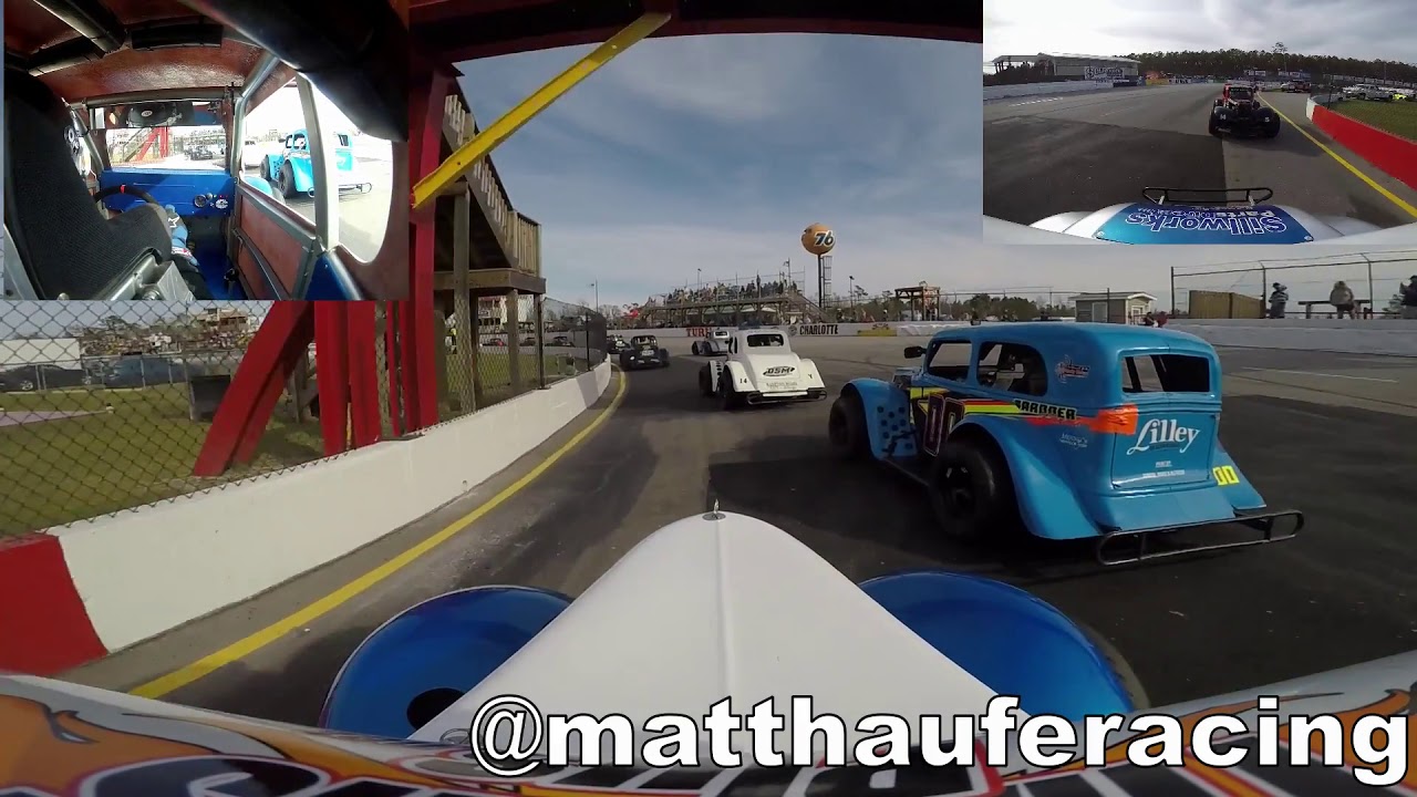 Carteret County Speedway Legend Cars Feature March 30, 2019, Matt Haufe ...