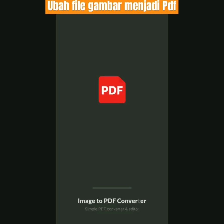 Tutorial ubah file foto menjadi pdf - YouTube