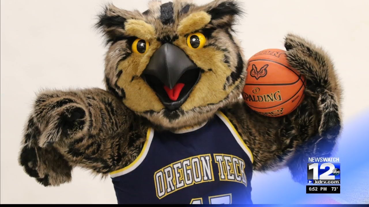 Oregon Tech announces a new look to Hootie - YouTube