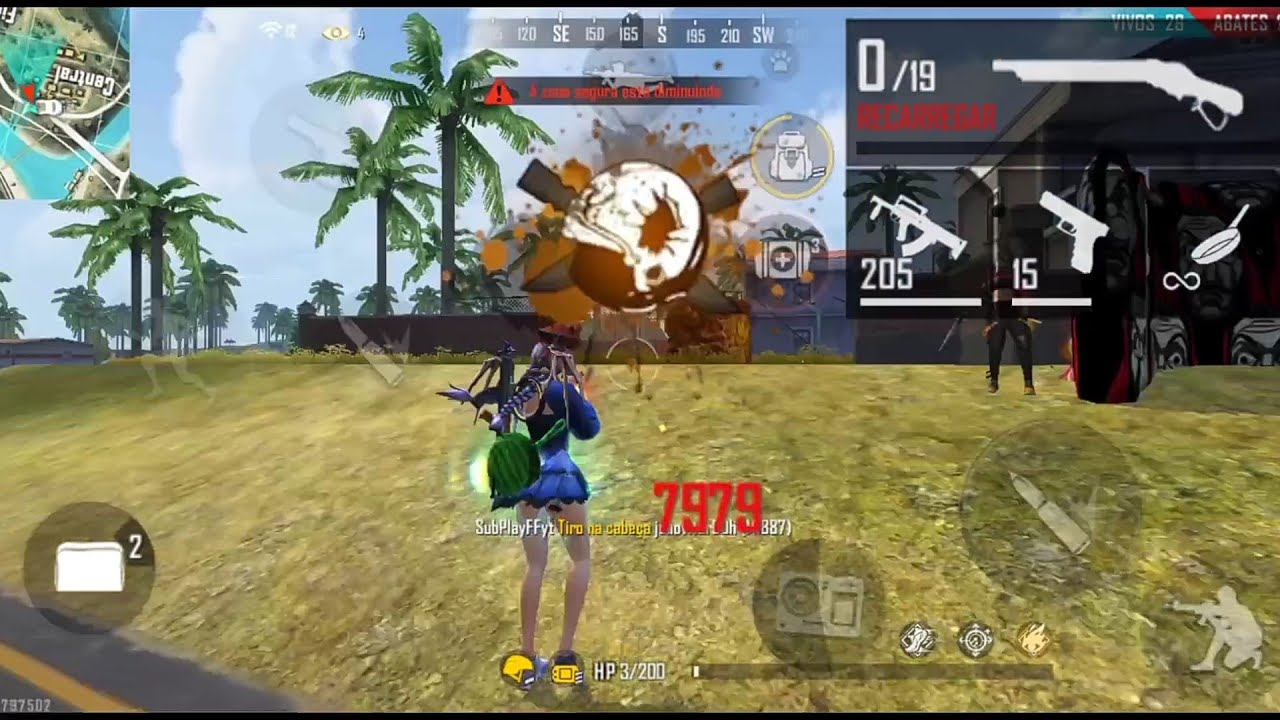 Bau Bau é fácil ☠️ HIGHLIGHTS Free Fire 👻 - YouTube