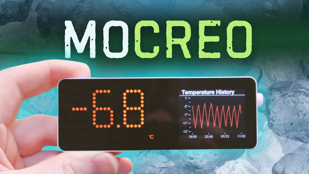 How does the Mocreo ST5-H5-Lite Smart Refrigerator Thermometer Work? - YouTube
