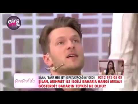 Esra Erolda  paravan açılır açılmaz evlenme teklifi.