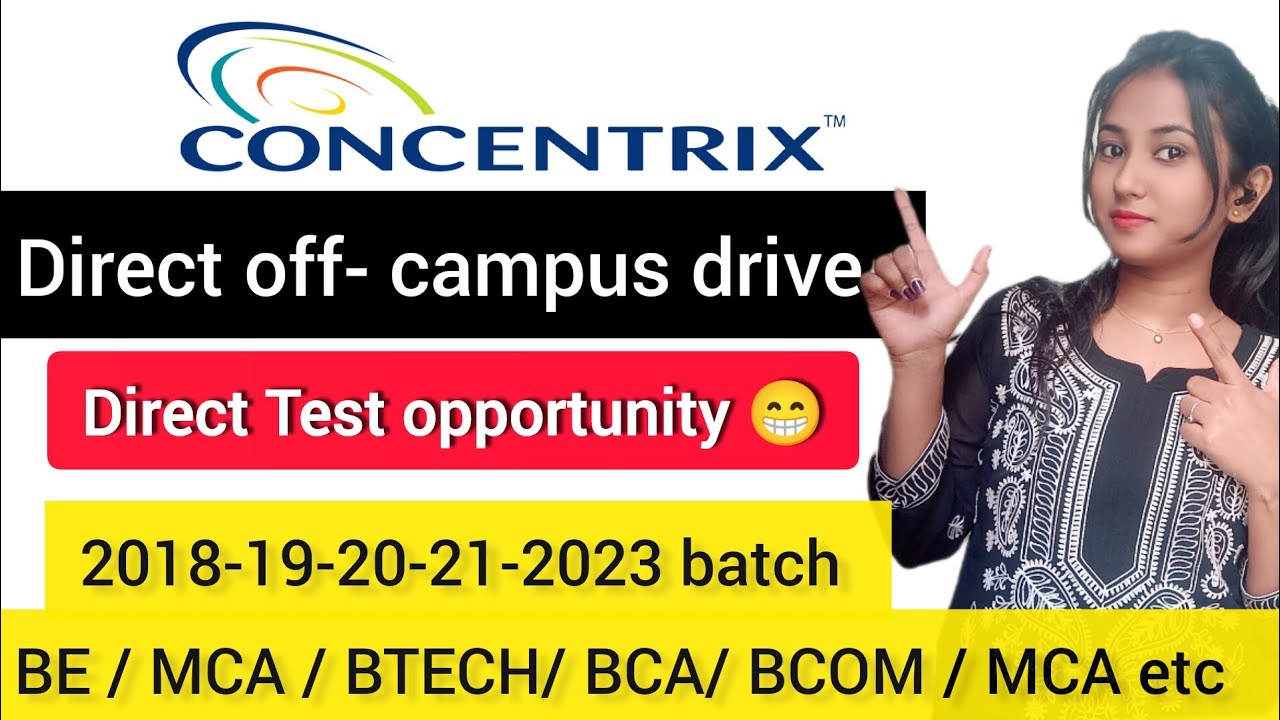 Concentrix Hiring | off campus drive | Concentrix online test | 2018 ...