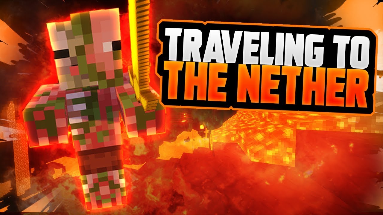 Traveling To The Nether - TST Plays Minecraft!! - YouTube