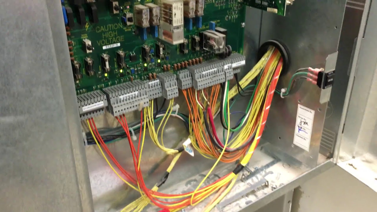 Schindler HT 330A Machine Room Up Close - YouTube