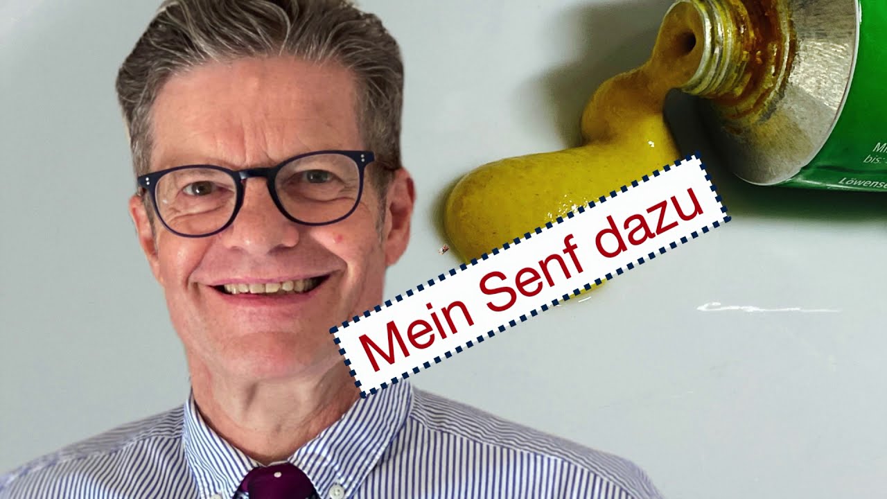 Mein Senf dazu - YouTube