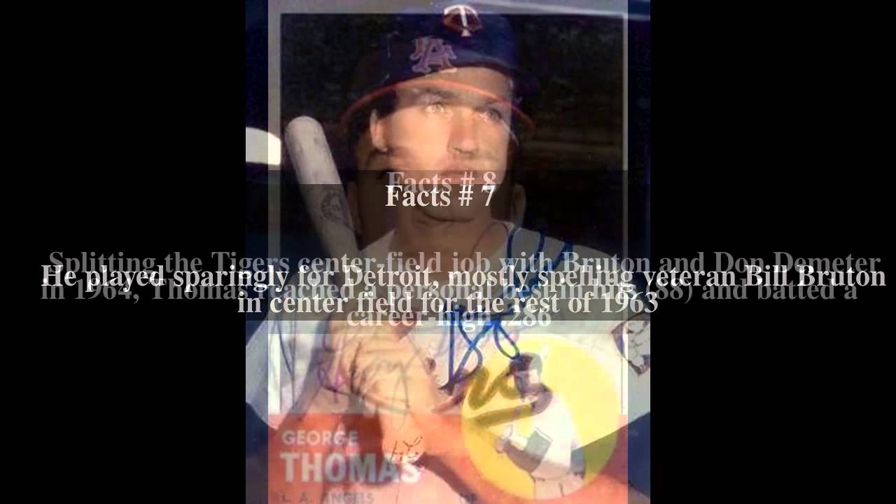 George Thomas (baseball) Top # 16 Facts - YouTube