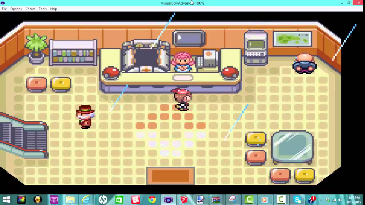 Pokemon Ruby - Messing around with the German Debug ROM - YouTube