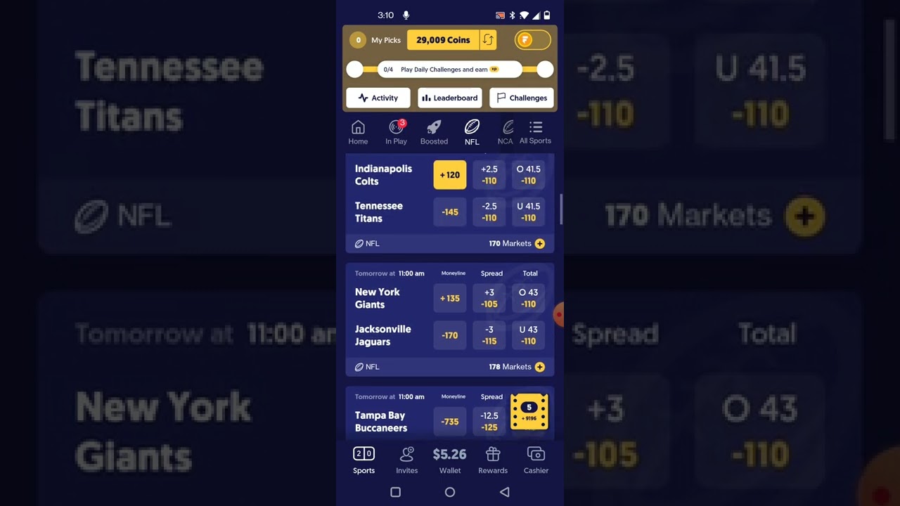 NFL line up for 10-23-2022 - YouTube