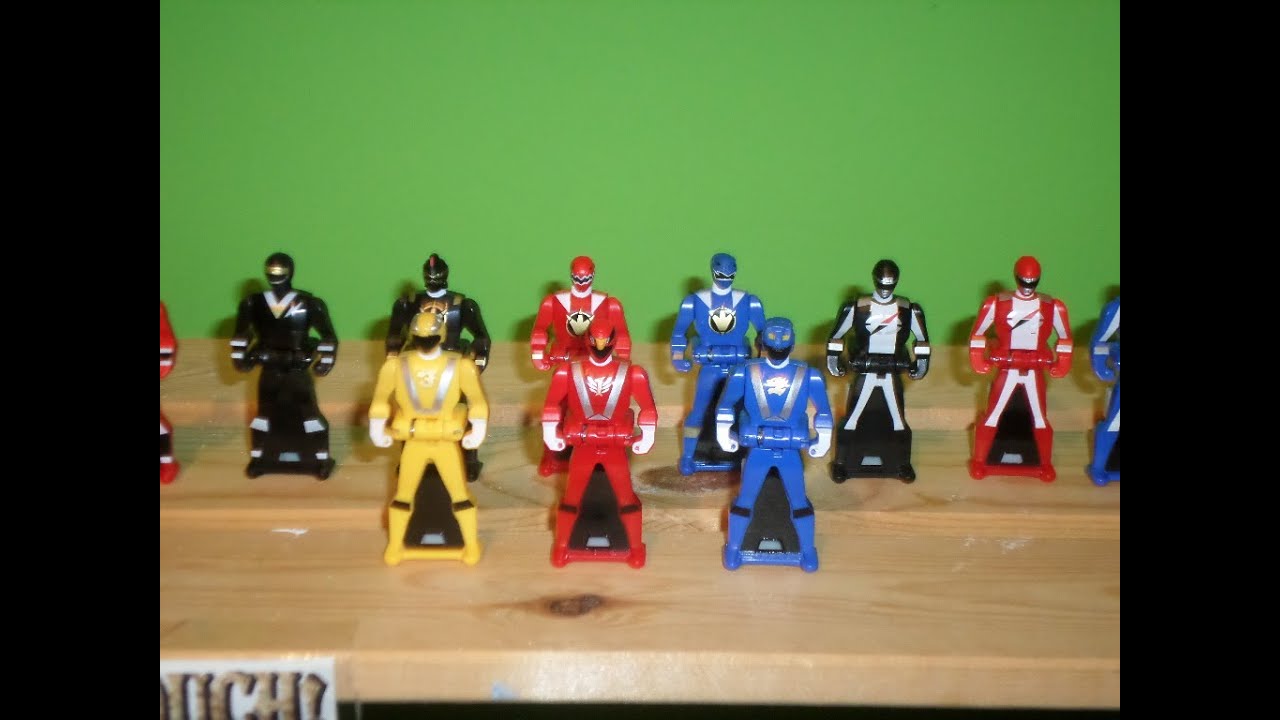 (Power Rangers Super Megaforce) Legendary Ranger Keys Wave 4 Review ...