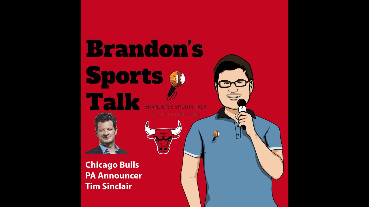 Chicago Bulls PA Announcer Tim Sinclair - YouTube