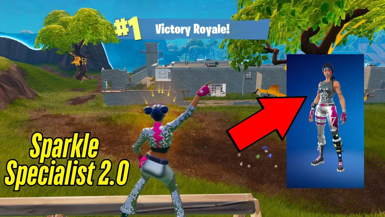 "SPARKLE DIVA" SKIN GAMEPLAY SHOWCASE (Better than SPARKLE SPECIALIST ...