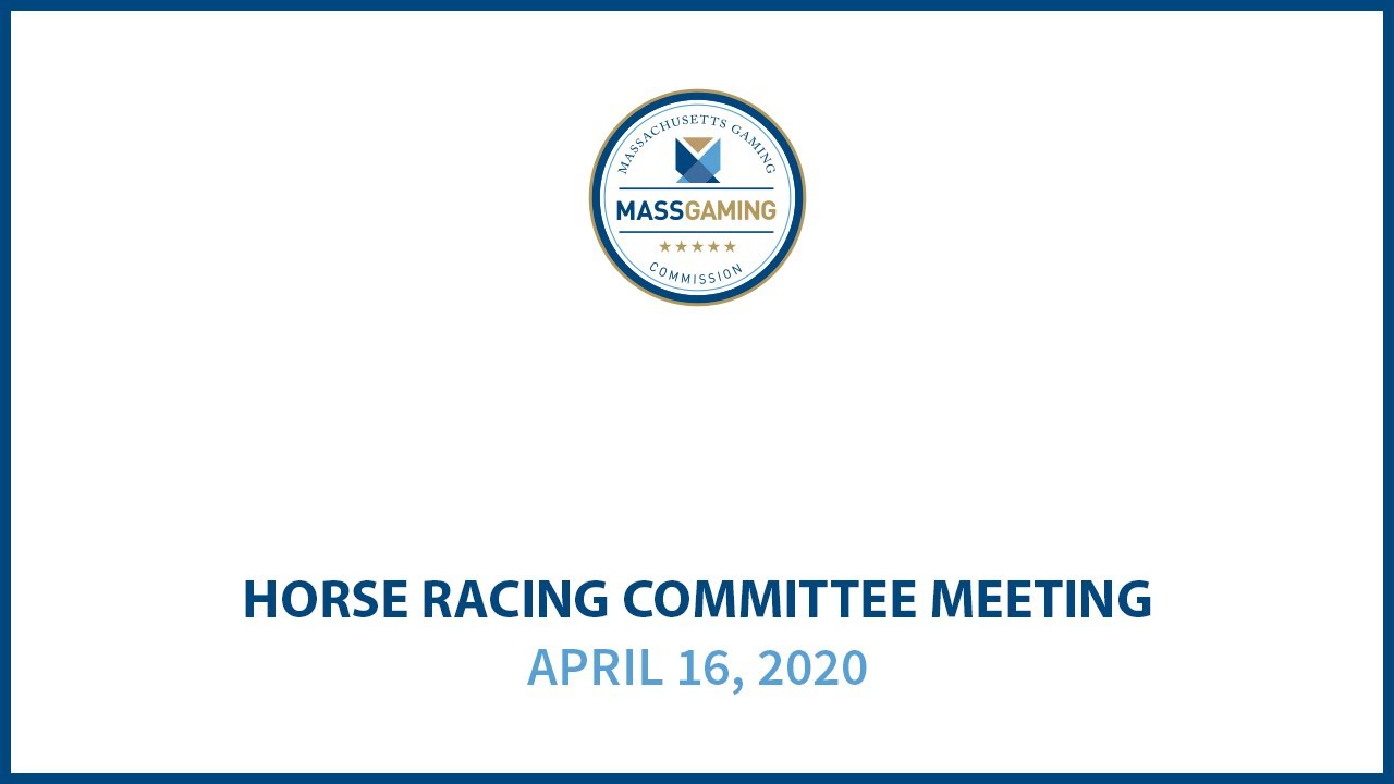 Horse Racing Committee Meeting 4.16.20 - YouTube